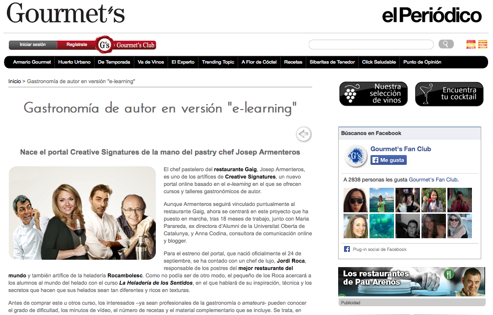 ElPeriodico | Scoolinary Blog