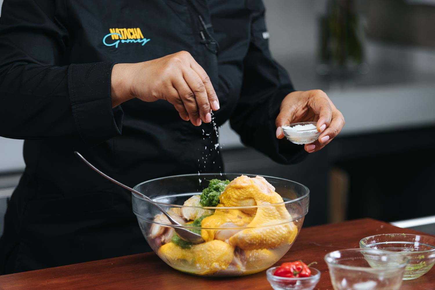 Receta de Pollo caribeño haitiano - Scoolinary