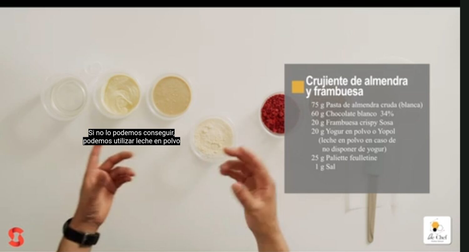 Missing recipe for chapter 4 lesson 35 individual desserts by Hans Ovando - Scoolinary