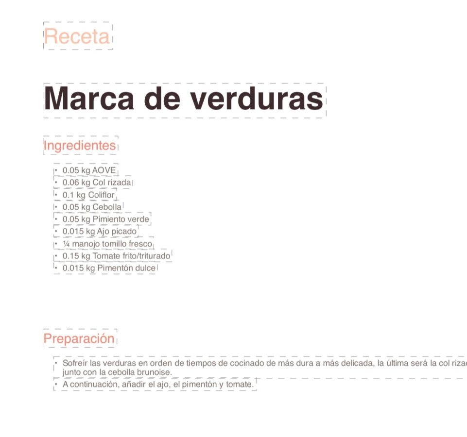 Ficha tecnica de recetario - Scoolinary